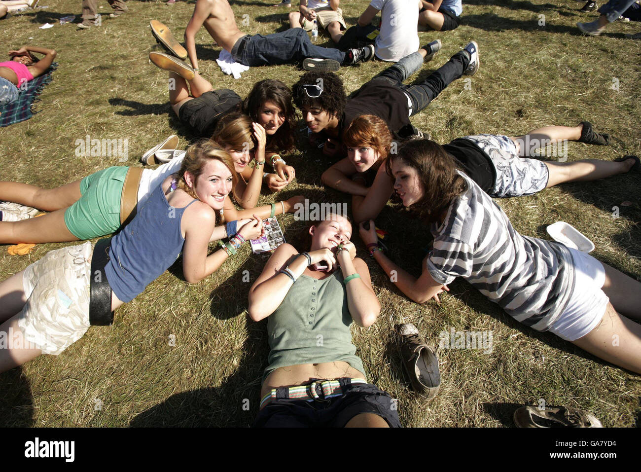 Carling Reading Festival 2007 Stock Photo - Alamy