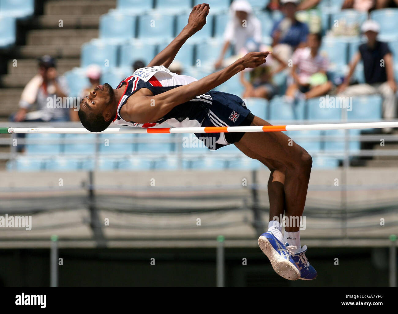 Great Britain's Martyn Bernard during High Jump during the IAAF World ...