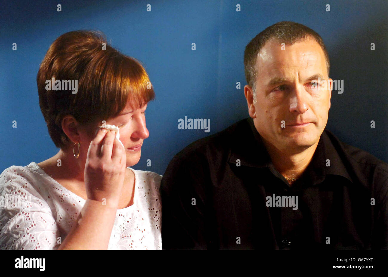Melanie and Stephen Jones, the parents of 11-year-old Rhys Jones, who ...