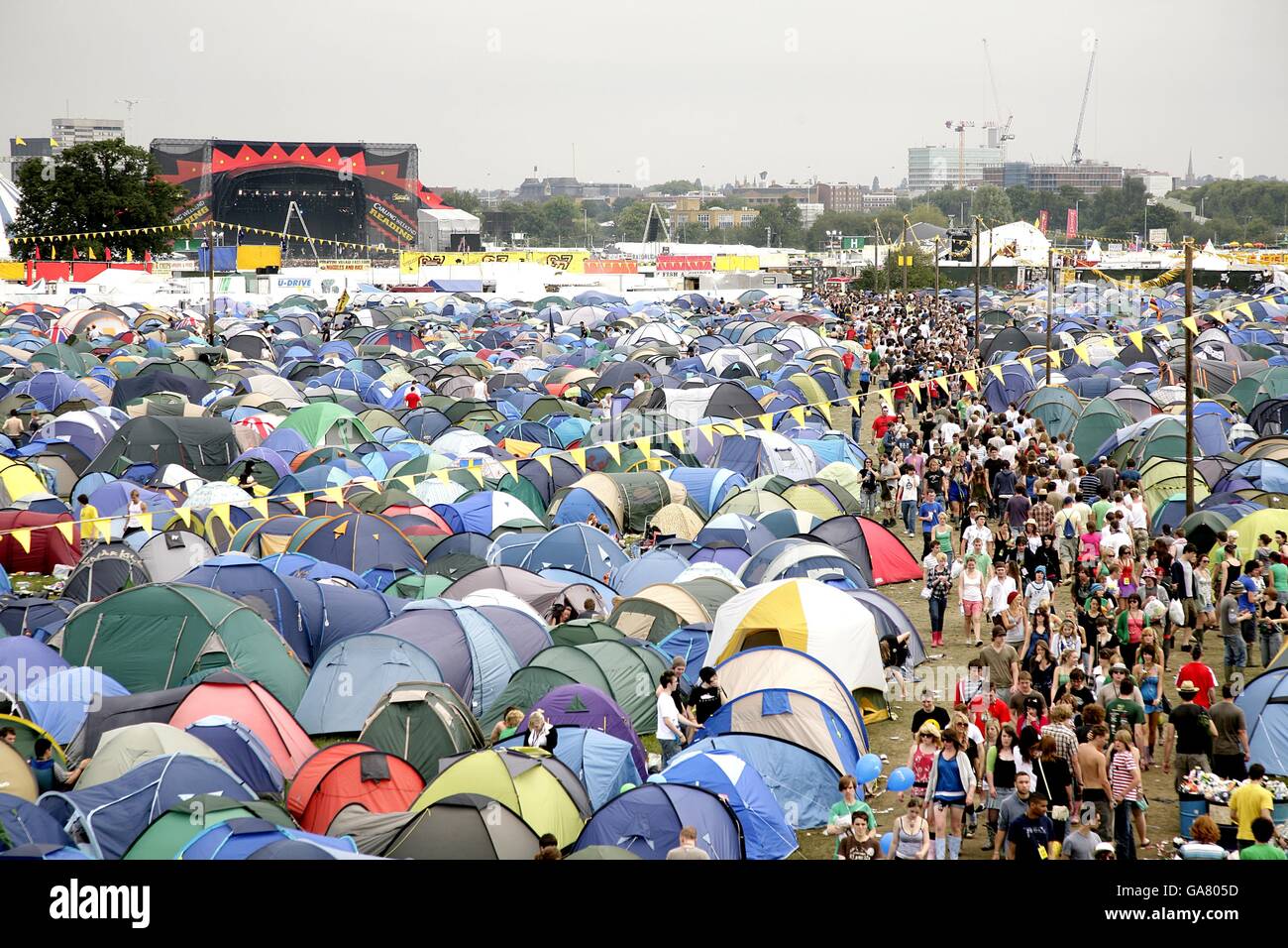 Carling Reading Festival 2007 Stock Photo - Alamy