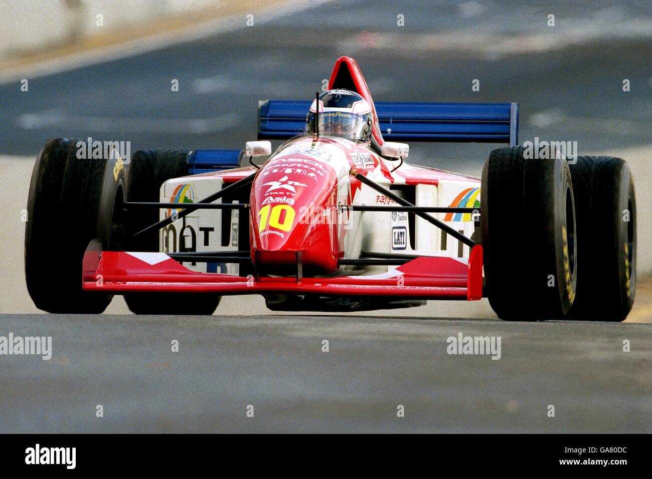 Taki Inoue. 26-MAR-95. Motor Racing. Taki Inque, Footwork Hart Stock ...