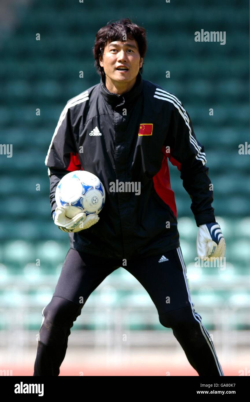 Chinas goalkeeper jiang jin hi-res stock photography and images - Alamy