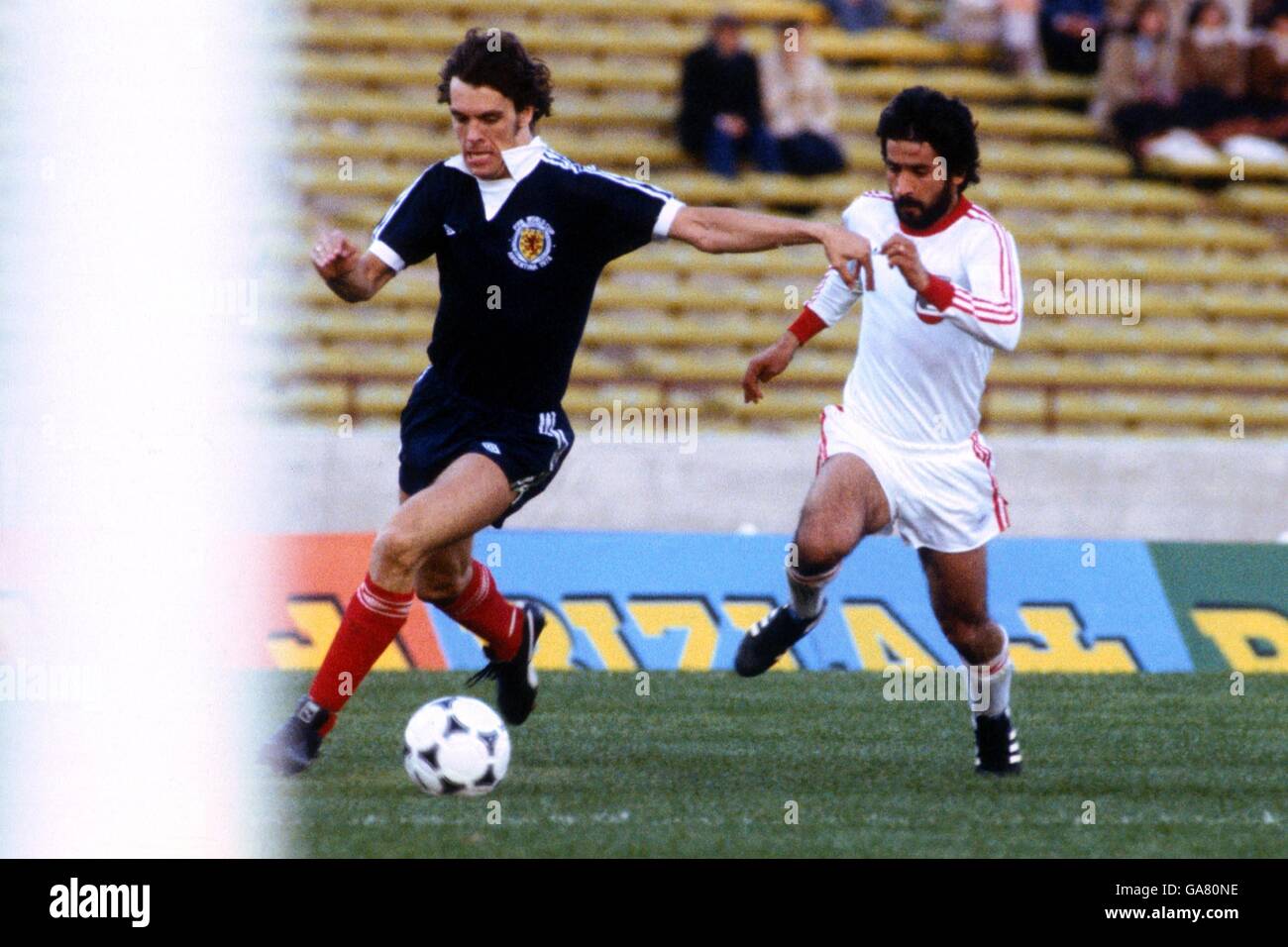 Soccer - World Cup Argentina 78 - Group Four - Scotland v Iran Stock ...