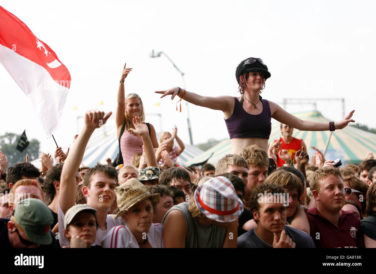 Carling Reading Festival 2007 Stock Photo - Alamy