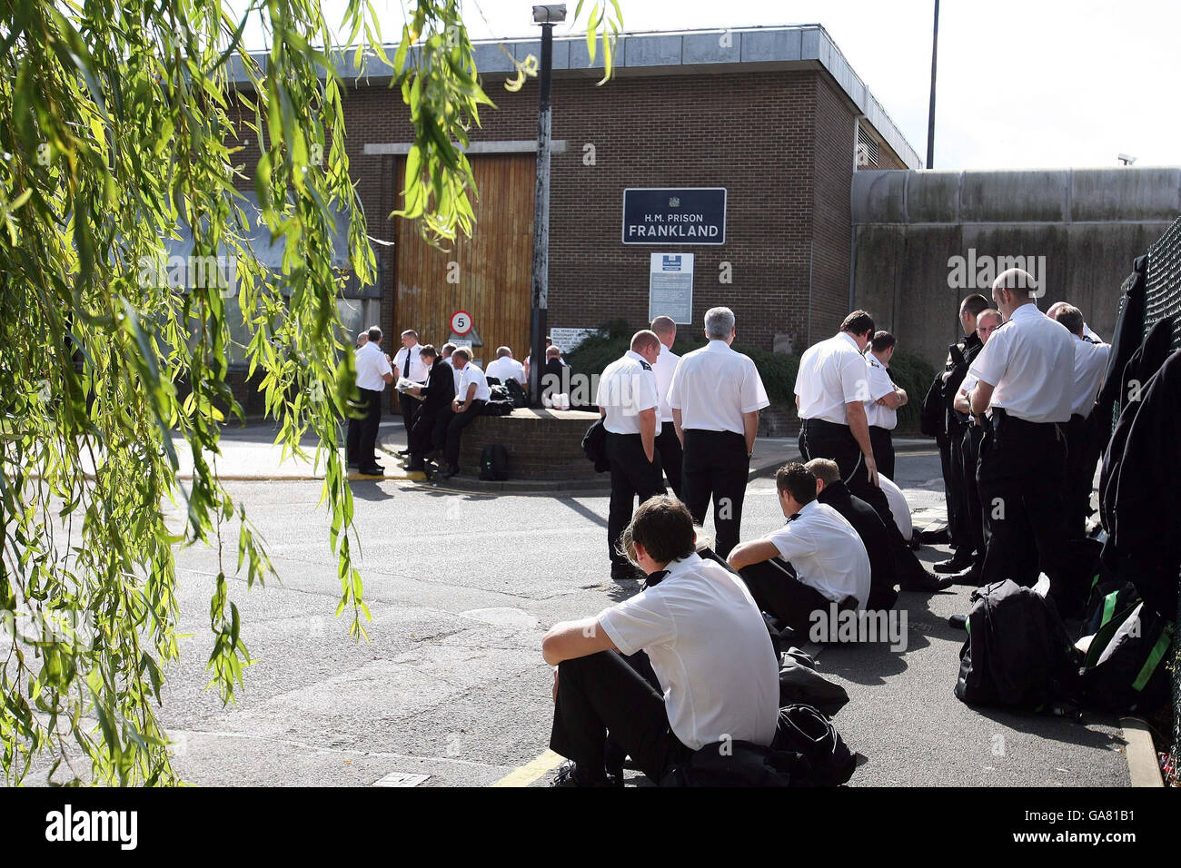 Staff outside durham prison hi-res stock photography and images - Alamy