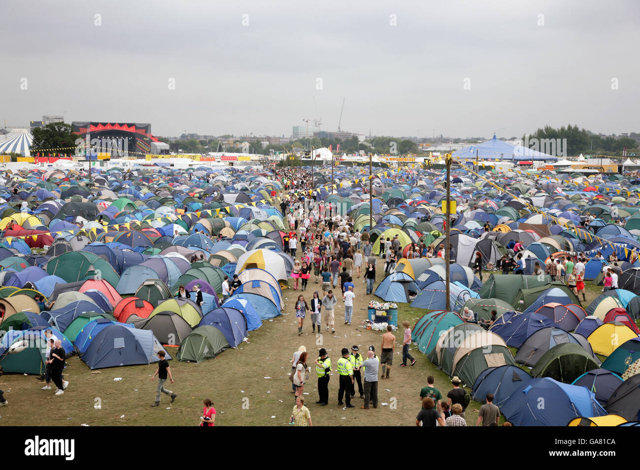 Carling Reading Festival 2007 Stock Photo - Alamy