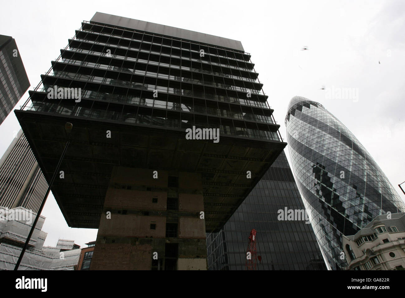 Demolition of the old P&O building Stock Photo - Alamy