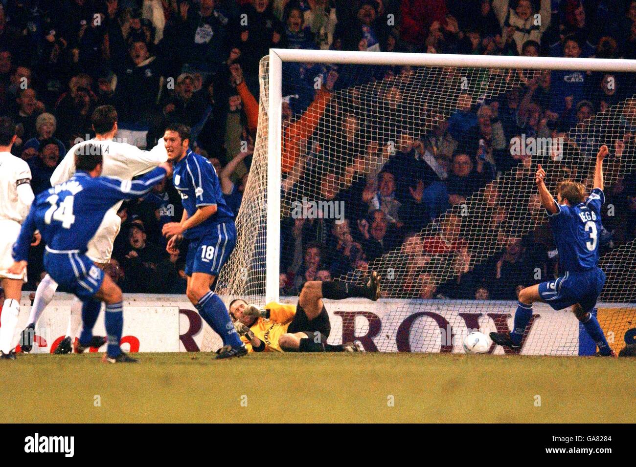 Cardiff City's Graham Kavanagh turns away to celebrate scoring the ...