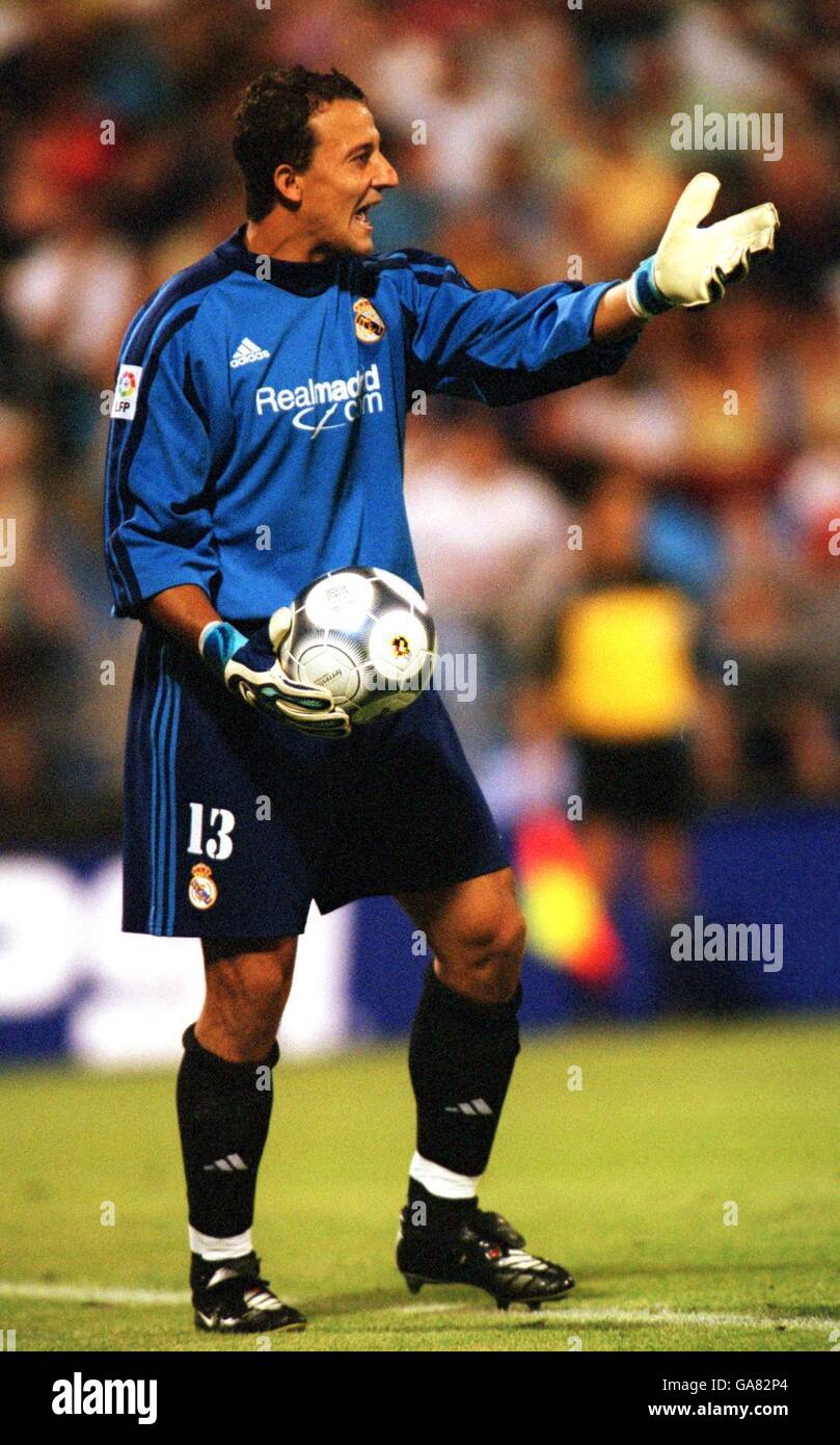 Spanish Soccer - Spanish Supercopa - Real Zaragoza v Real Madrid Stock ...