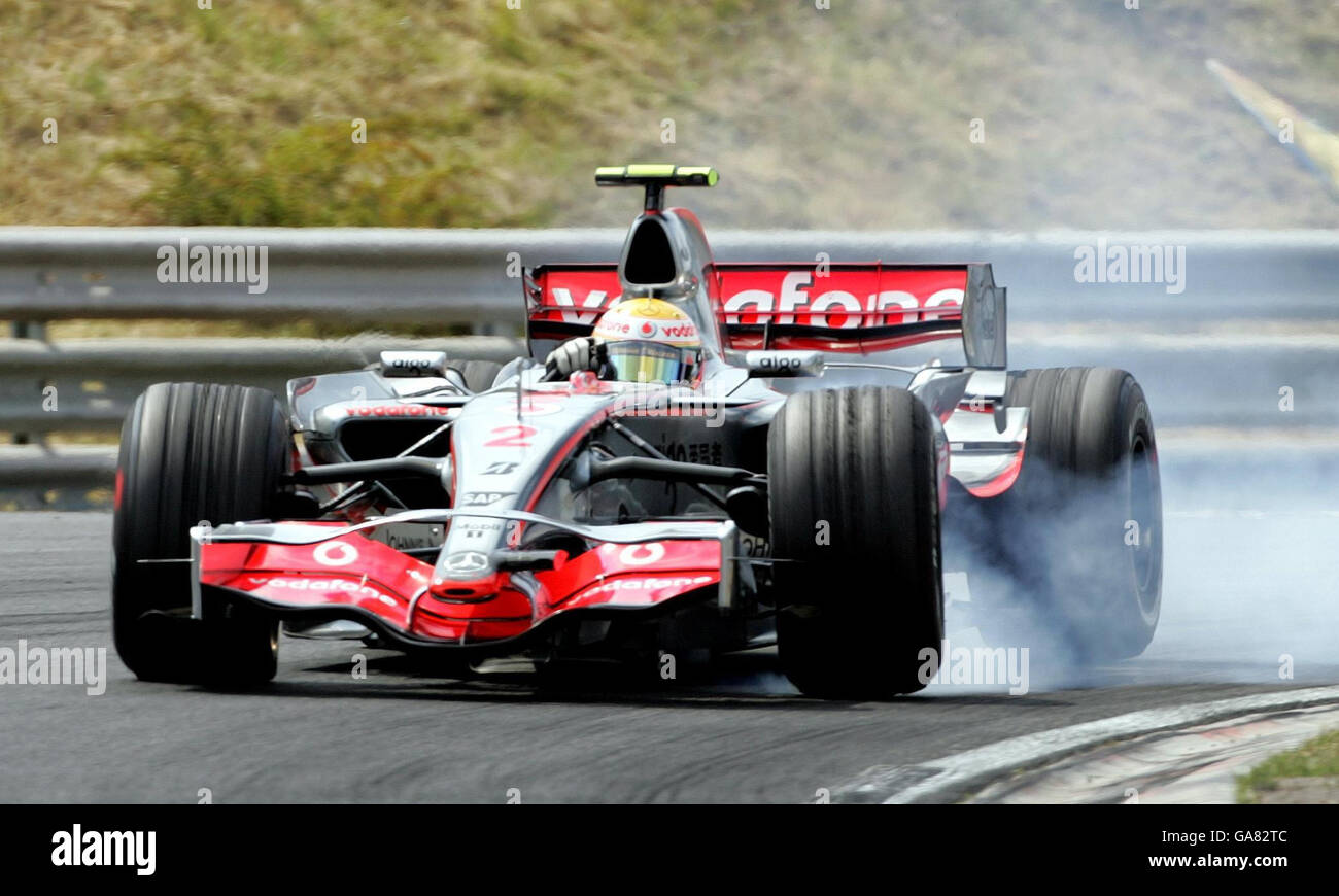 Formula One Motor Racing - Hungarian Grand Prix - Race - Budapest Stock ...