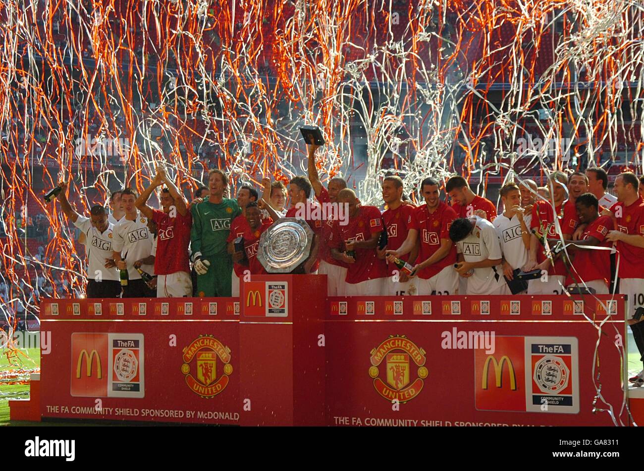 Soccer - Community Shield - Chelsea v Manchester United - Wembley ...