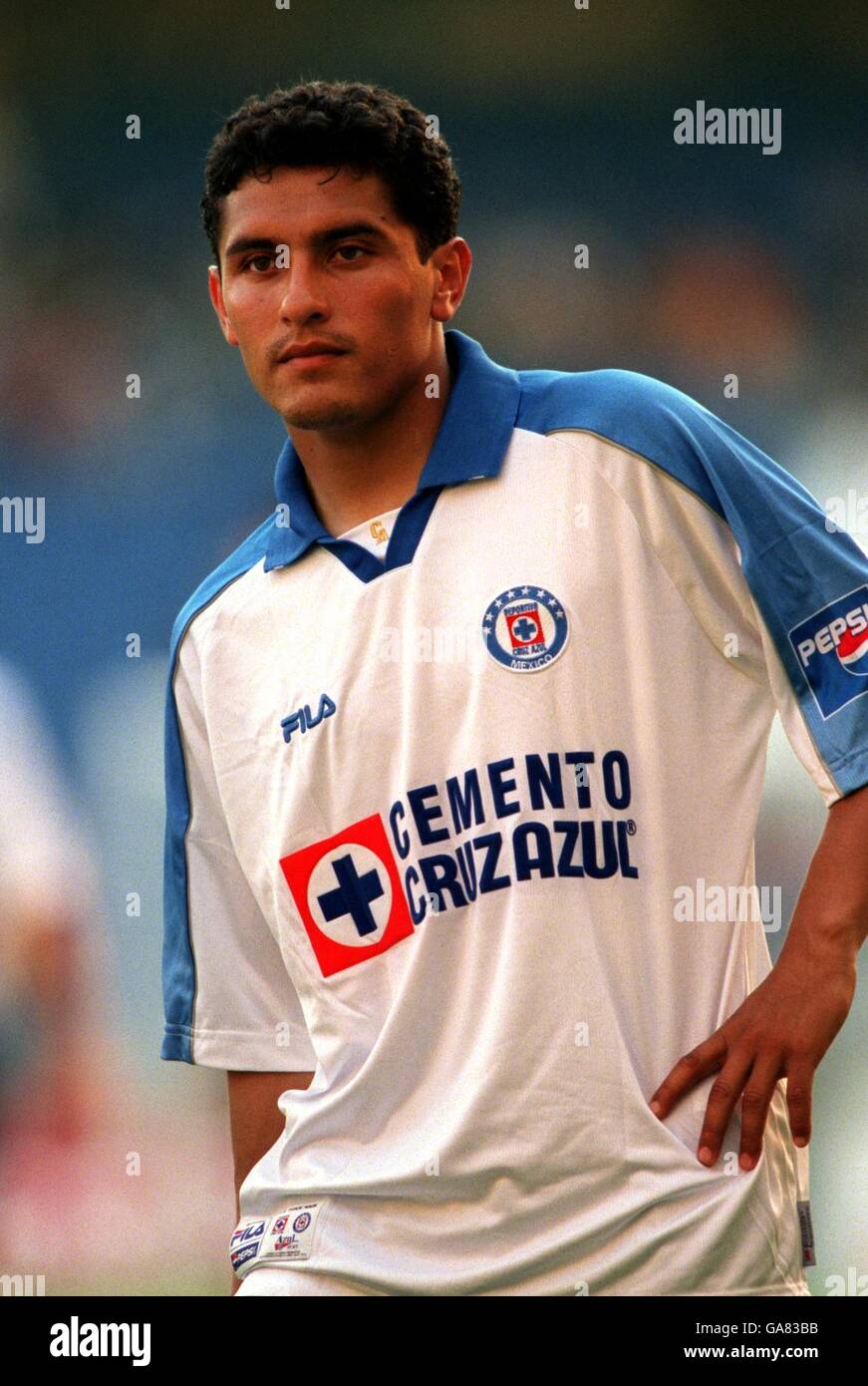 Soccer - Teresa Herrera Trophy - Cruz Azul v Penarol. Norberto Angeles ...