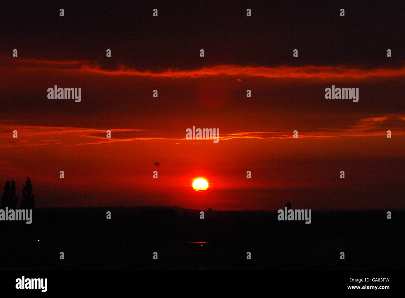 Evening horse racing pfa centenary night gv general view hi-res stock ...