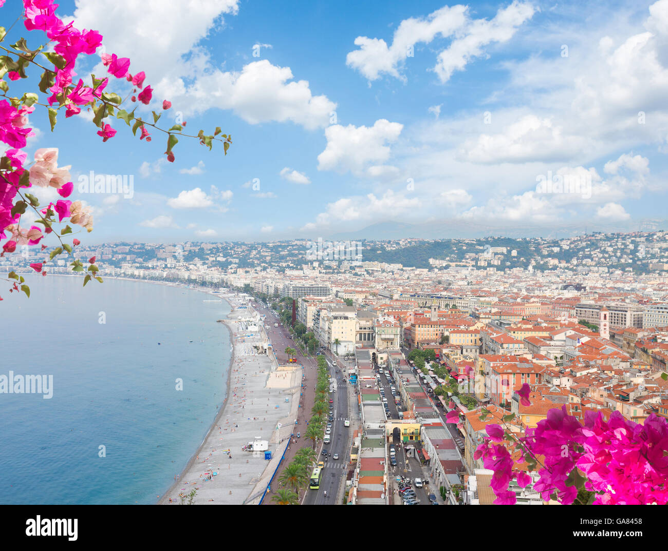 cityscape of Nice, France Stock Photo - Alamy
