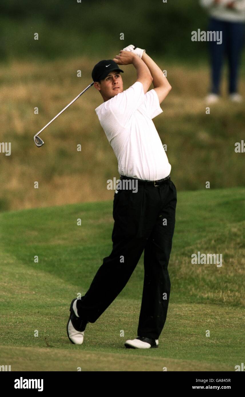 Golf - The Open Championship - Second Round. Jeff Quinney in action ...