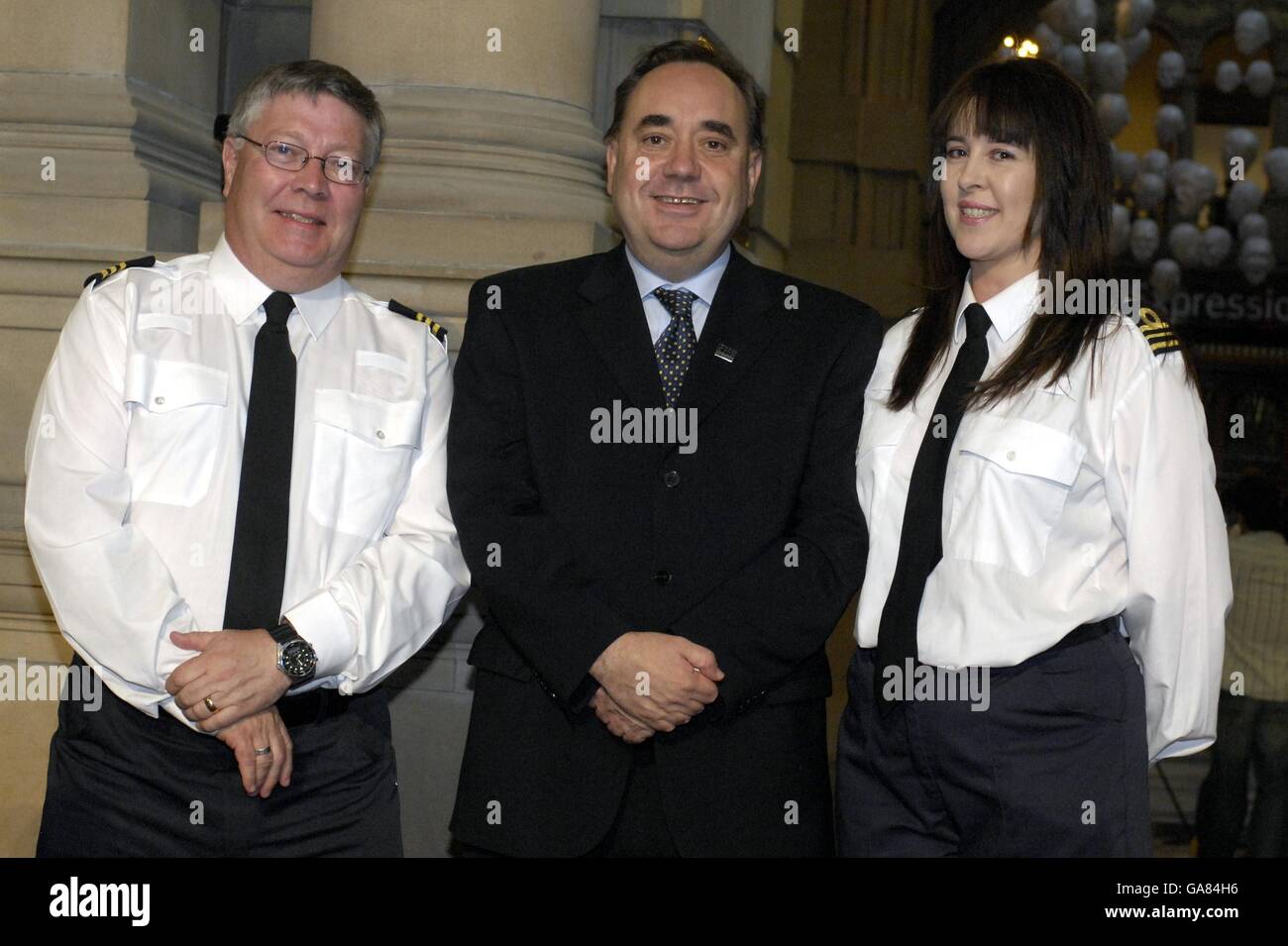 First Minister Alex Salmon with Her Majesty's revenue and customs ...