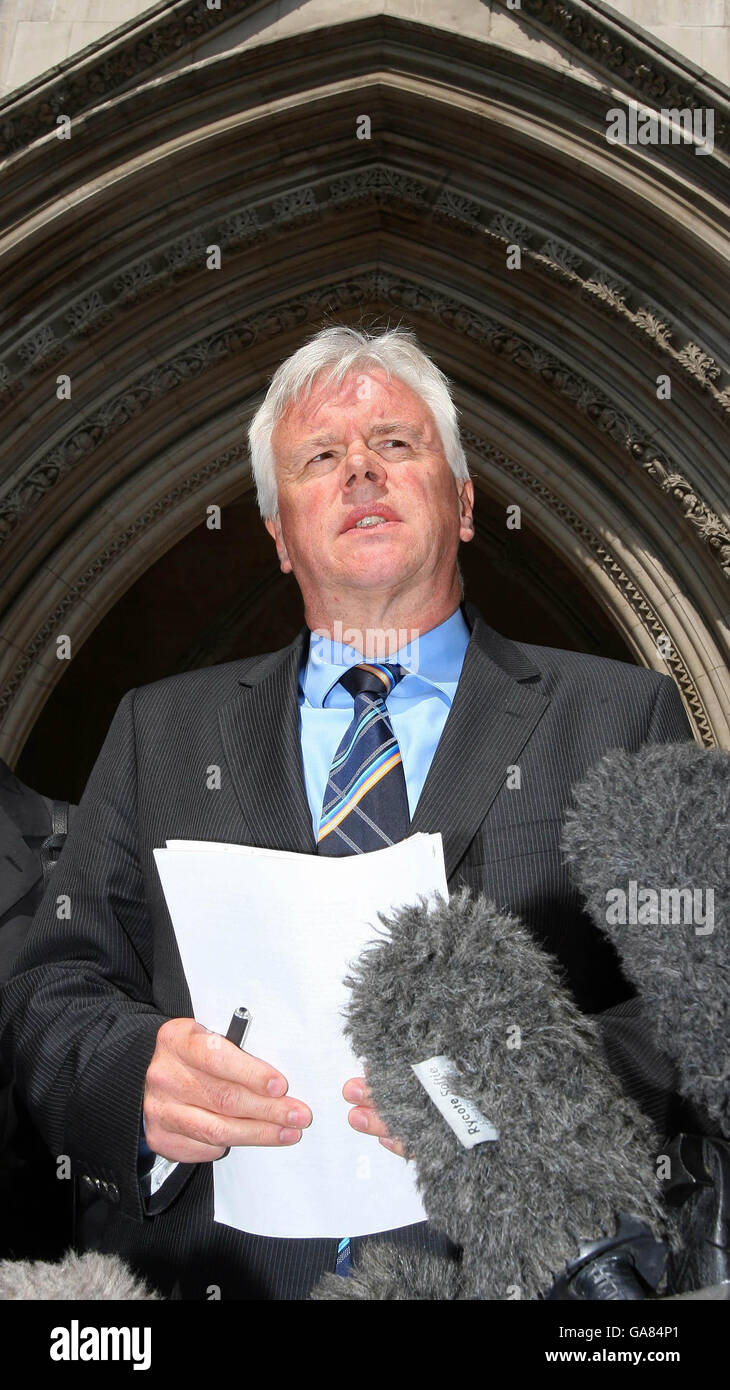 Neil Hunt, Chief Executive of the Alzheimers Society gives a statement ...