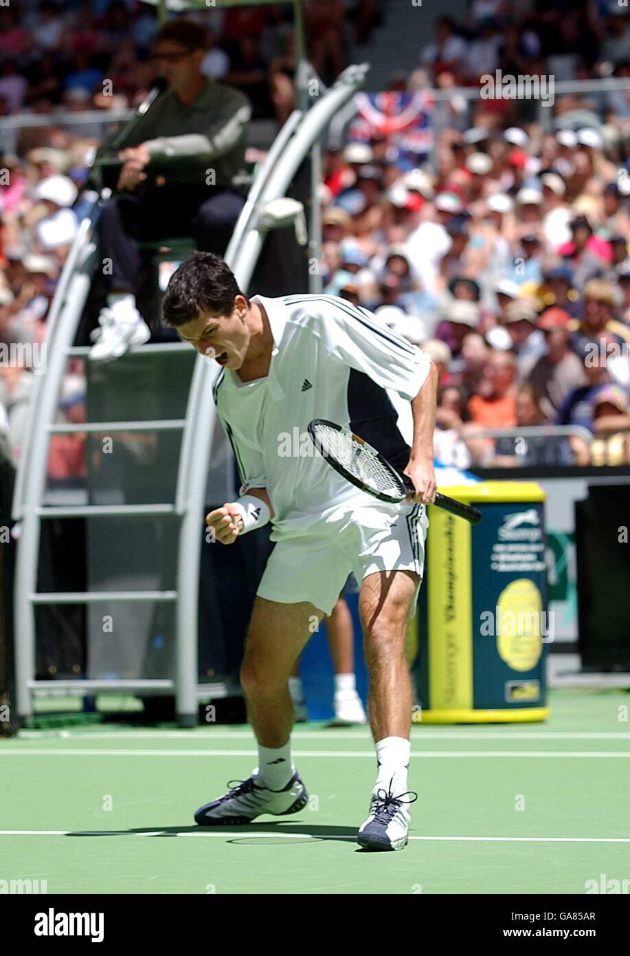 Tennis - Australian Open - First Round Stock Photo - Alamy