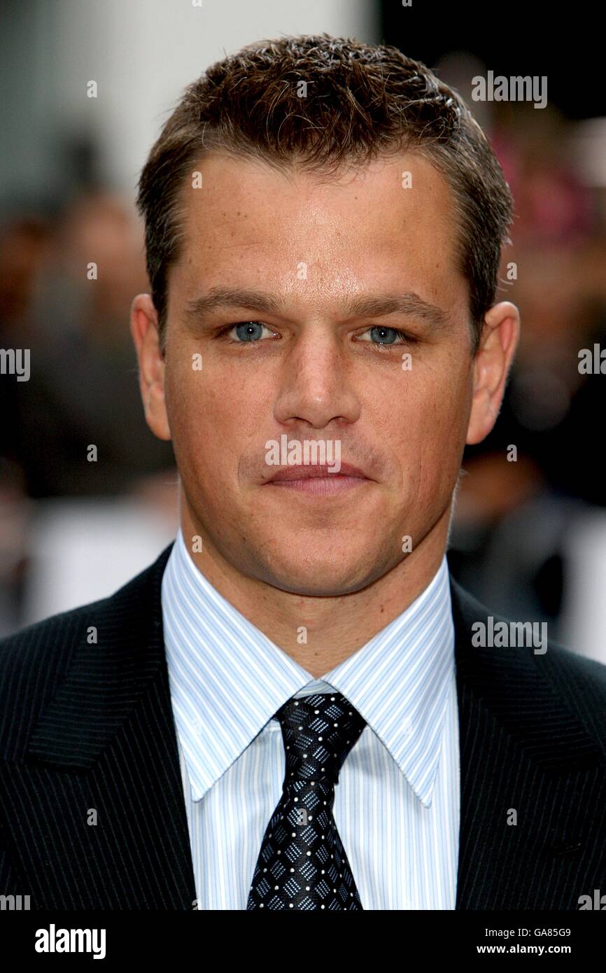 Matt Damon Bourne Body
