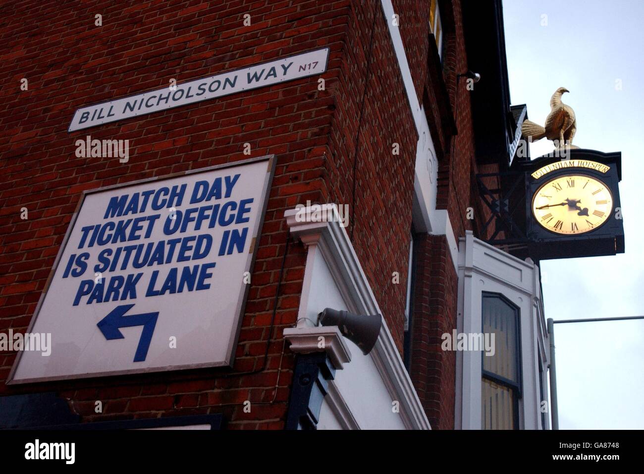 Newcastle football clock hi-res stock photography and images - Alamy