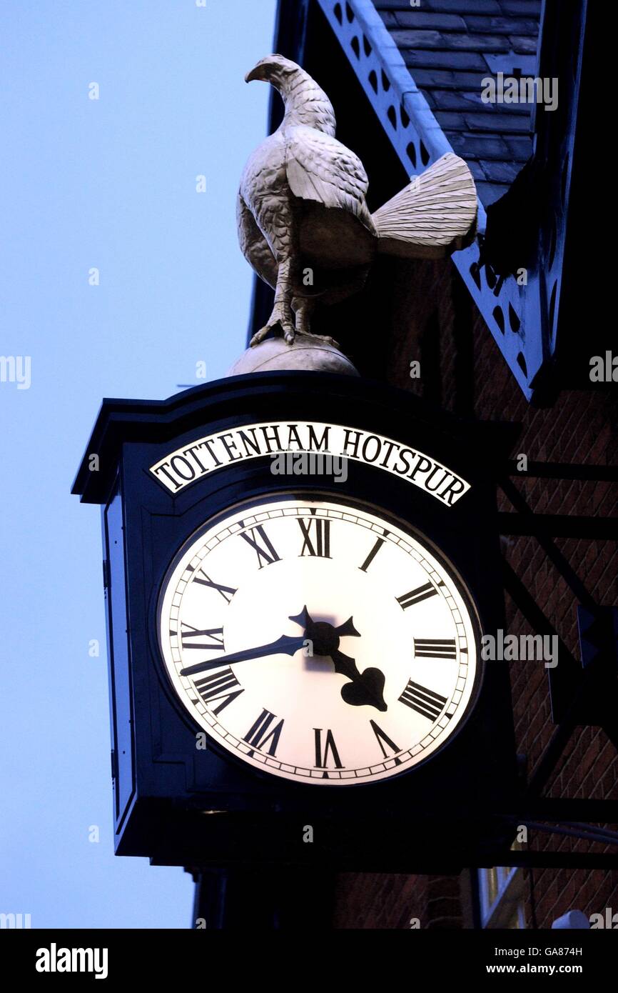 The Tottenham Hotspur Clock Formerly Mounted Outside The
