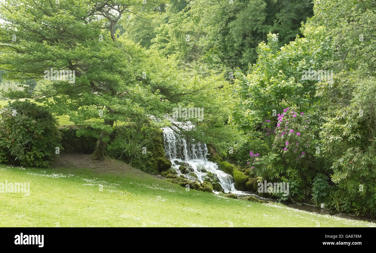 Little Bredy Waterfall Stock Photo - Alamy