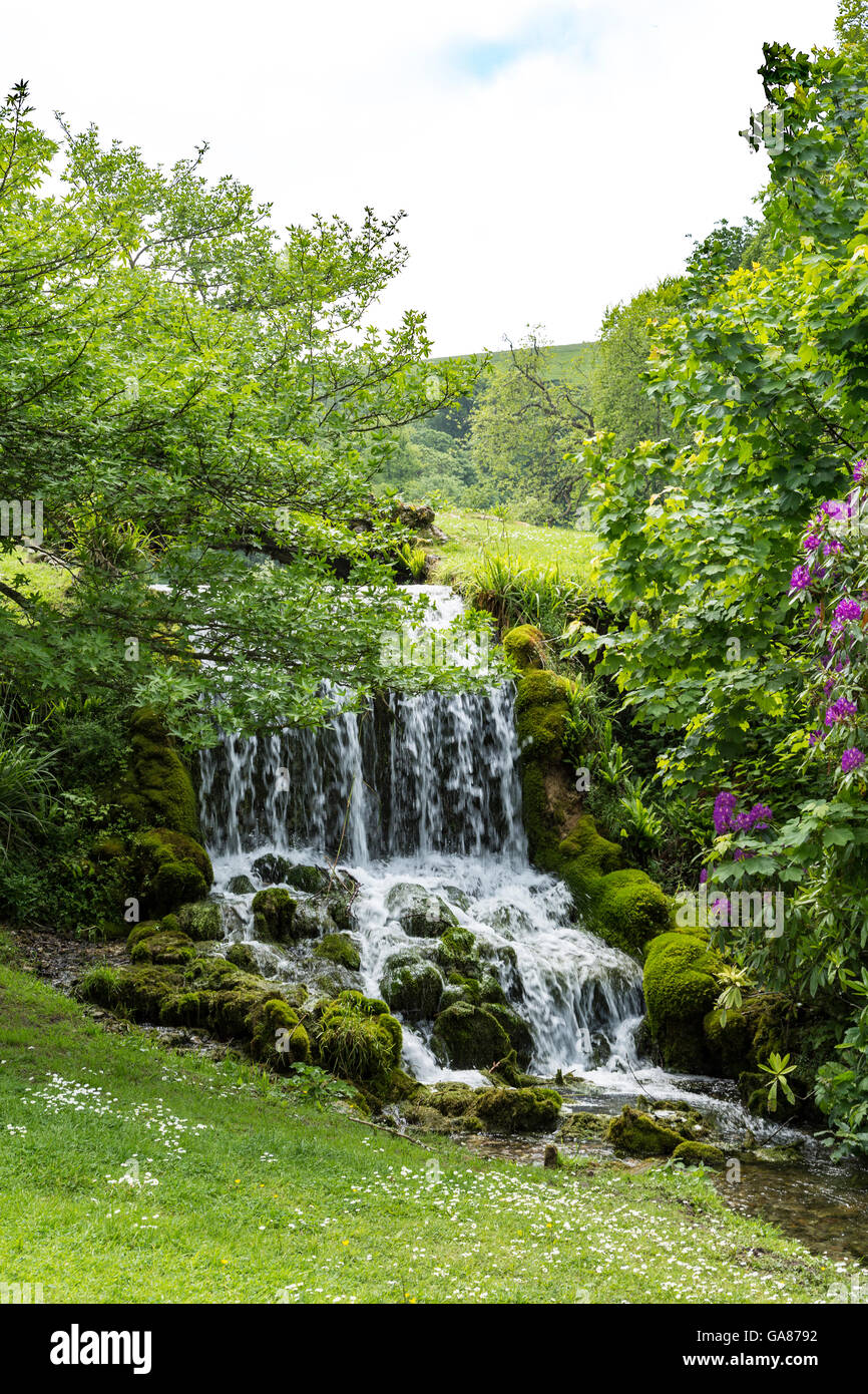 Little Bredy Waterfall Stock Photo - Alamy