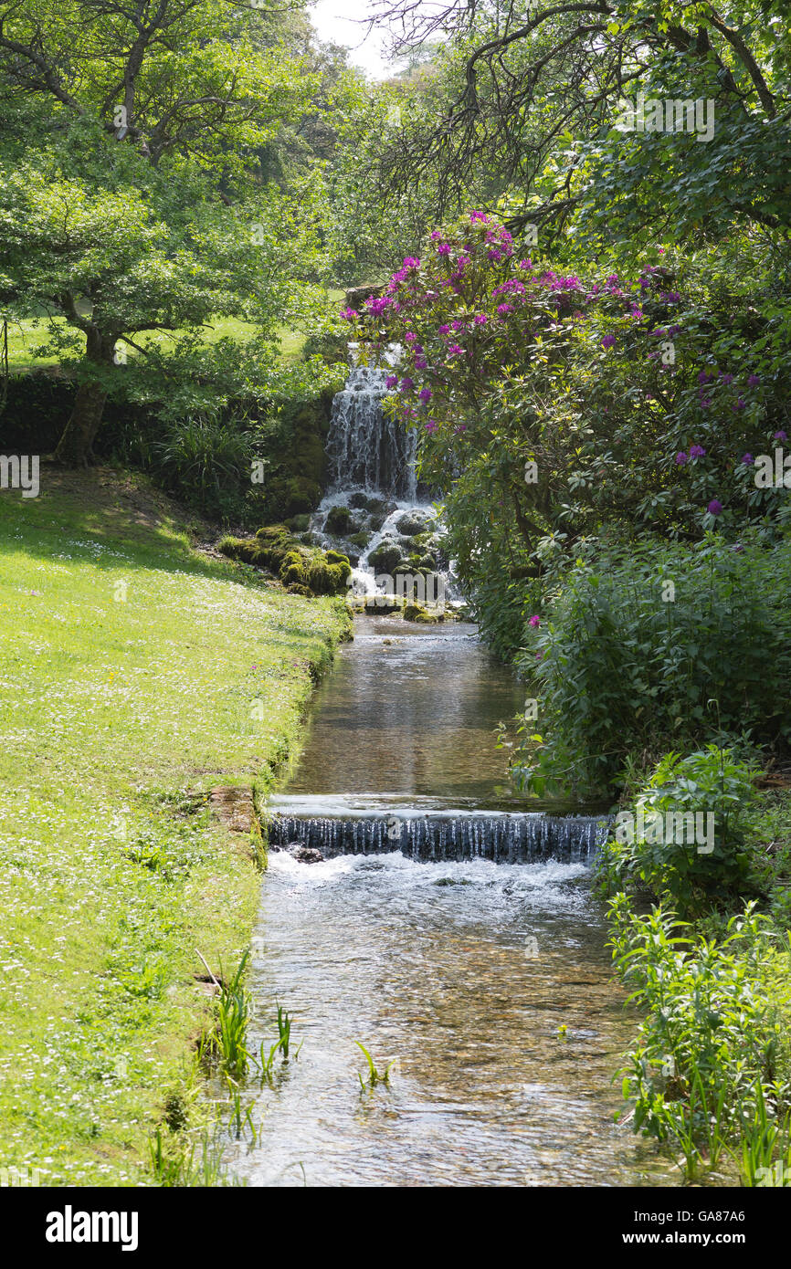 Little Bredy Waterfall Stock Photo - Alamy