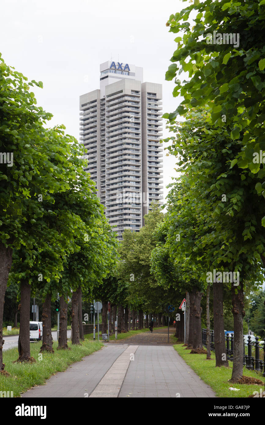 Axa high rise hi-res stock photography and images - Alamy