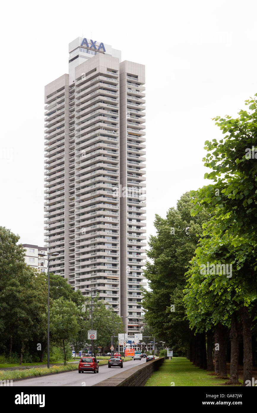 Europe, Germany, North Rhine-Westphalia, Cologne, the skyscraper ...