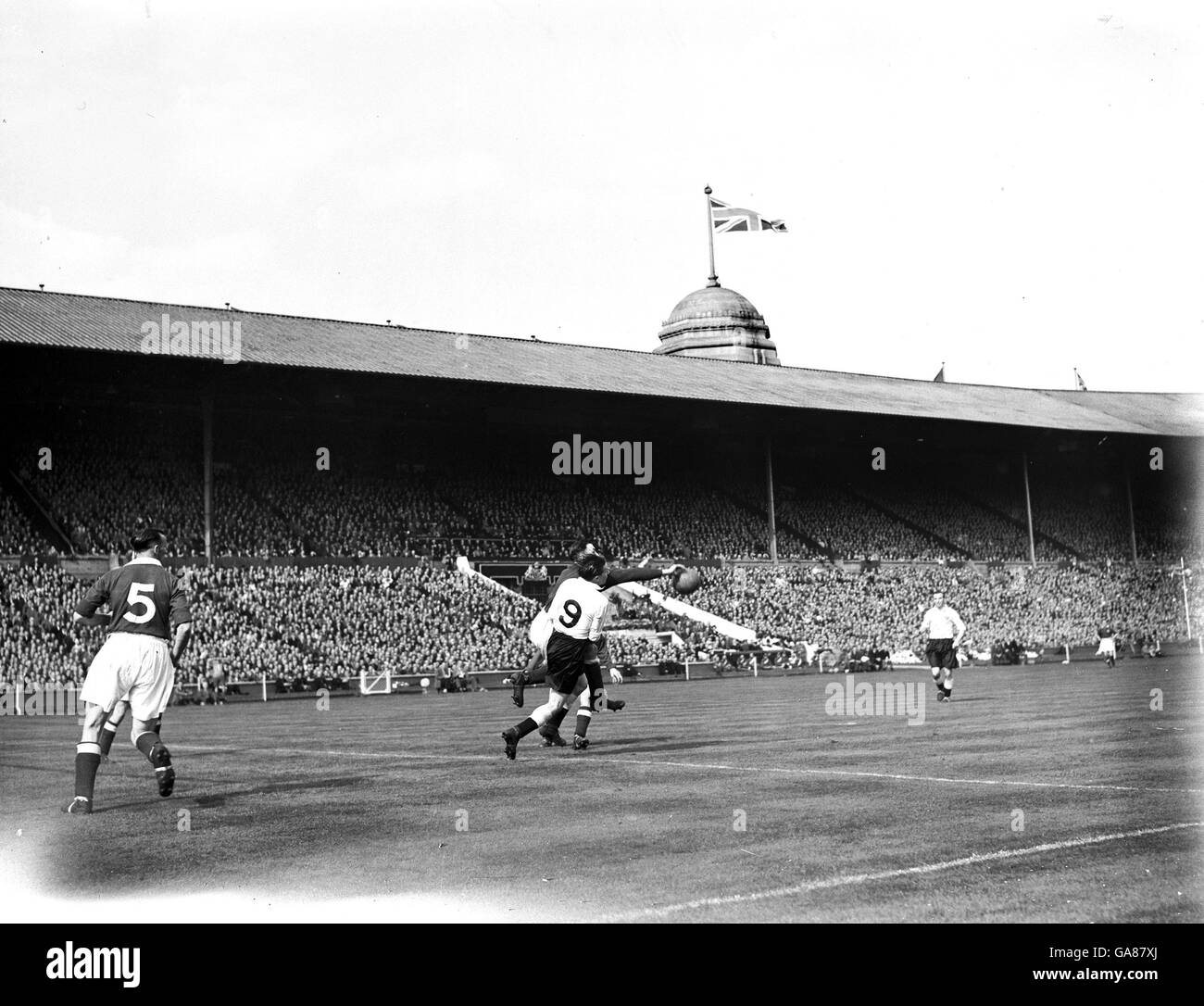 Soccer fa cup final blackpool v manchester united wembley stadium hi ...