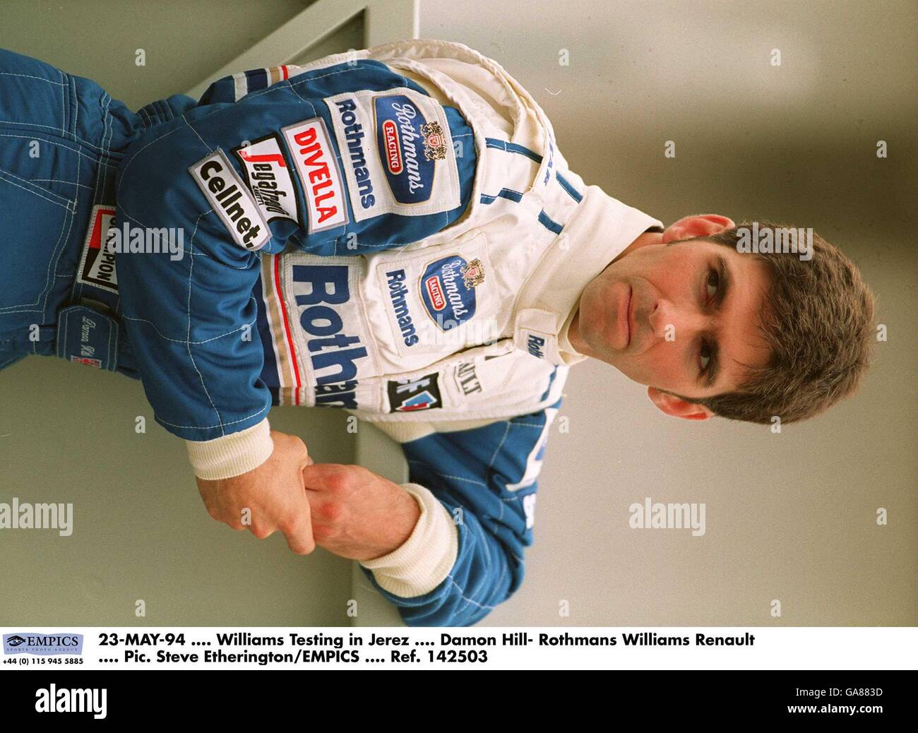 Damon hill rothmans williams renault hi-res stock photography and ...