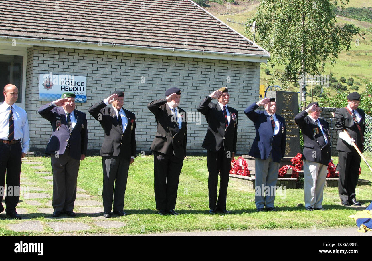 Funeral of Private Barber Stock Photo - Alamy