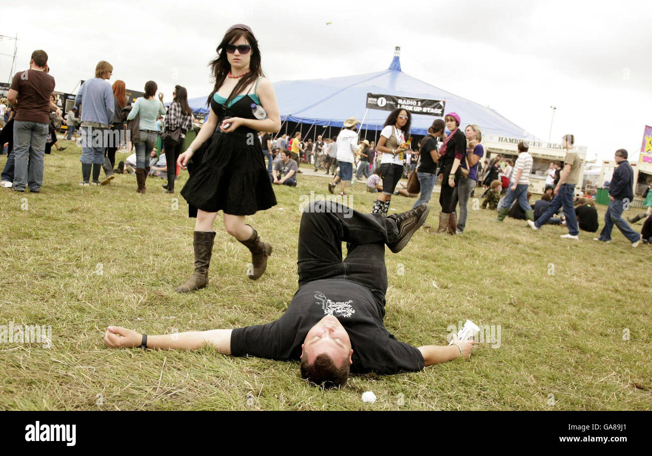 Carling Reading Festival 2007 Stock Photo - Alamy