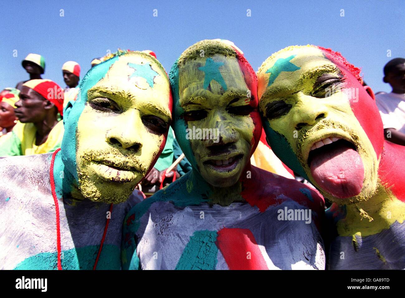 Soccer - African Nations Cup Mali 2002 - Semi Final - Nigeria v Senegal ...