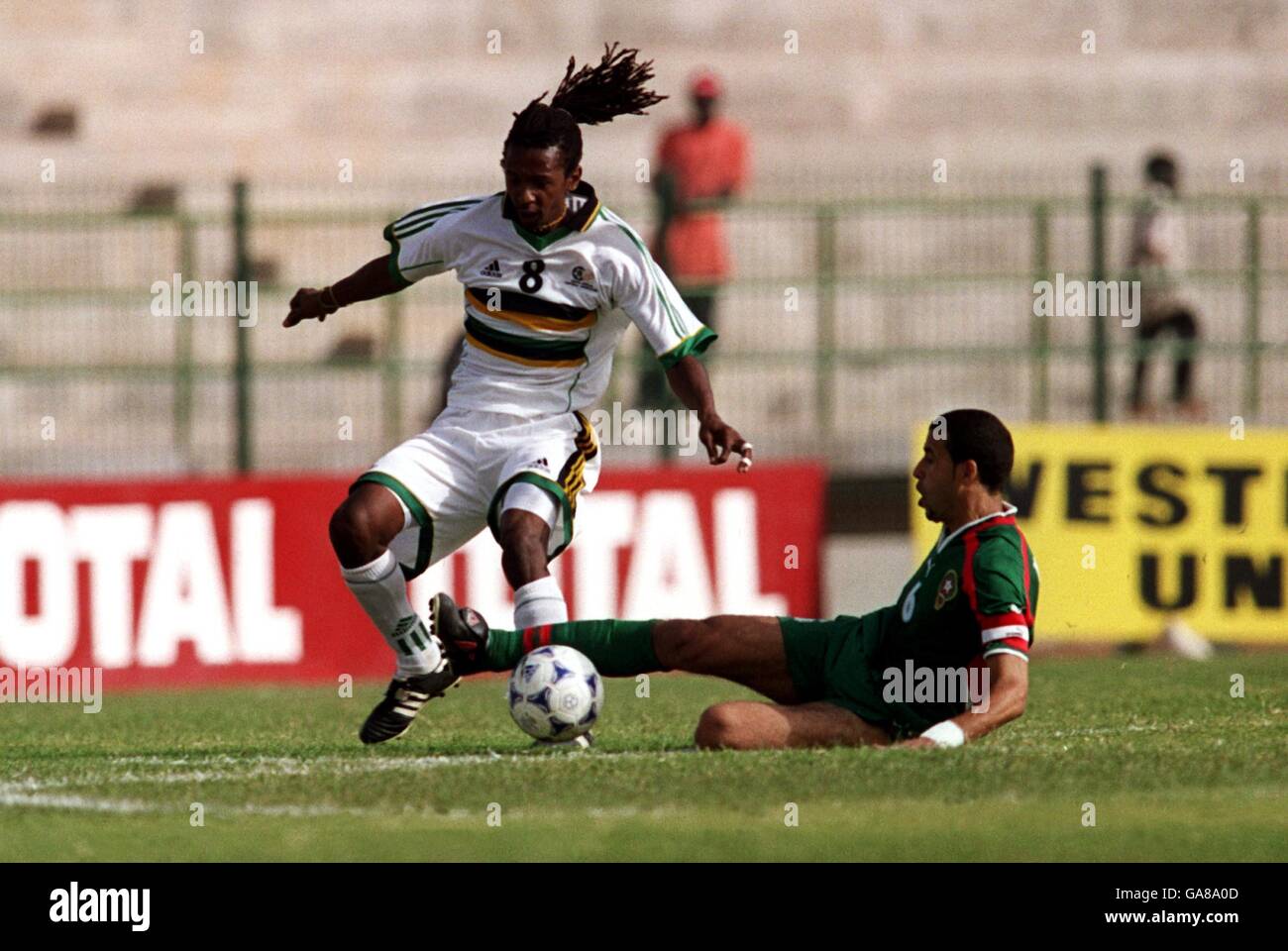 Soccer - African Nations Cup Mali 2002 - Group B - South Africa v ...