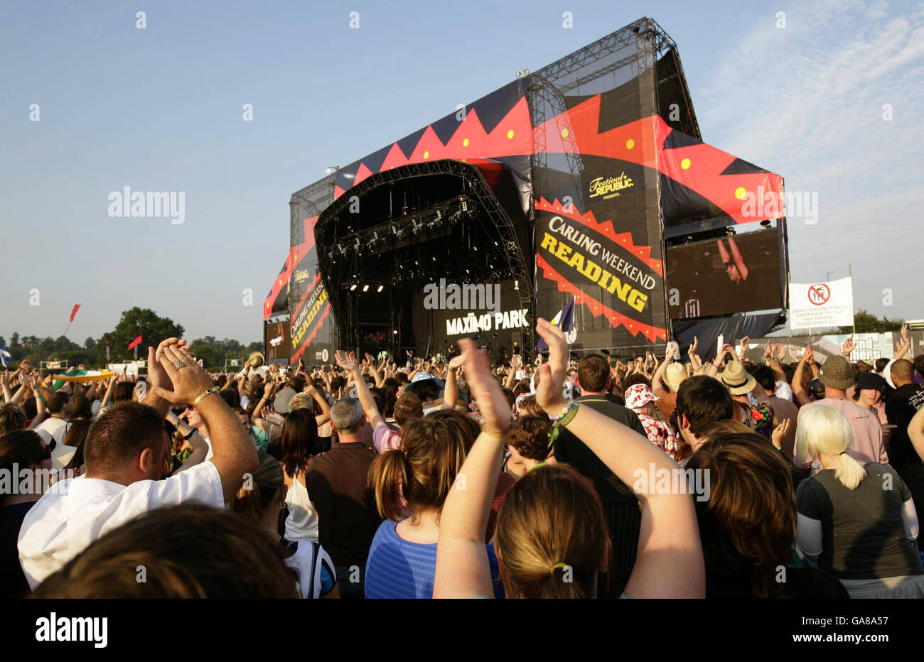Carling Reading Festival 2007 Stock Photo - Alamy