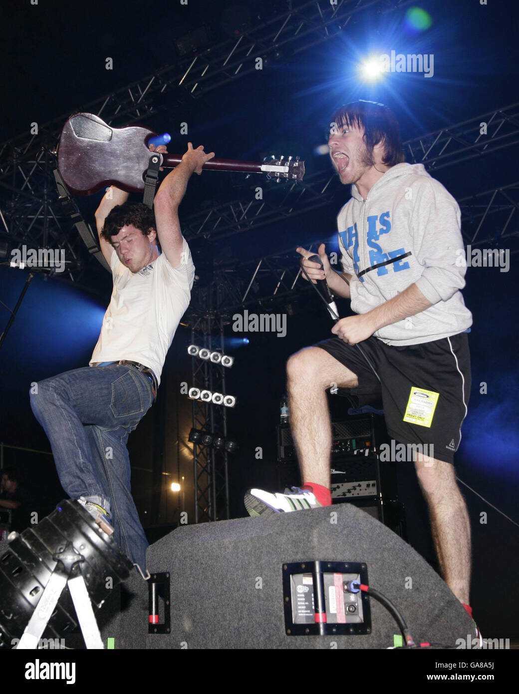 Carling Reading Festival 2007 Stock Photo - Alamy