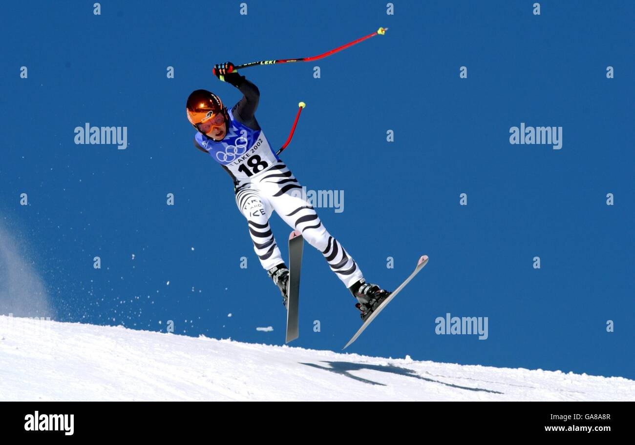 Winter Olympics - Salt Lake City 2002 - Alpine Skiing - Women's Super G ...