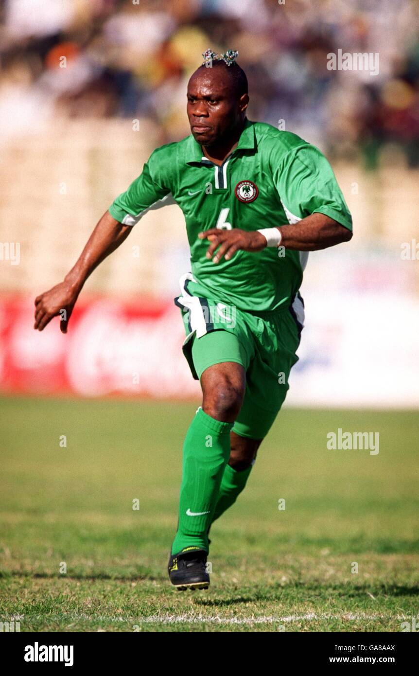 Soccer african nations cup mali 2002 semi final nigeria senegal hi-res ...