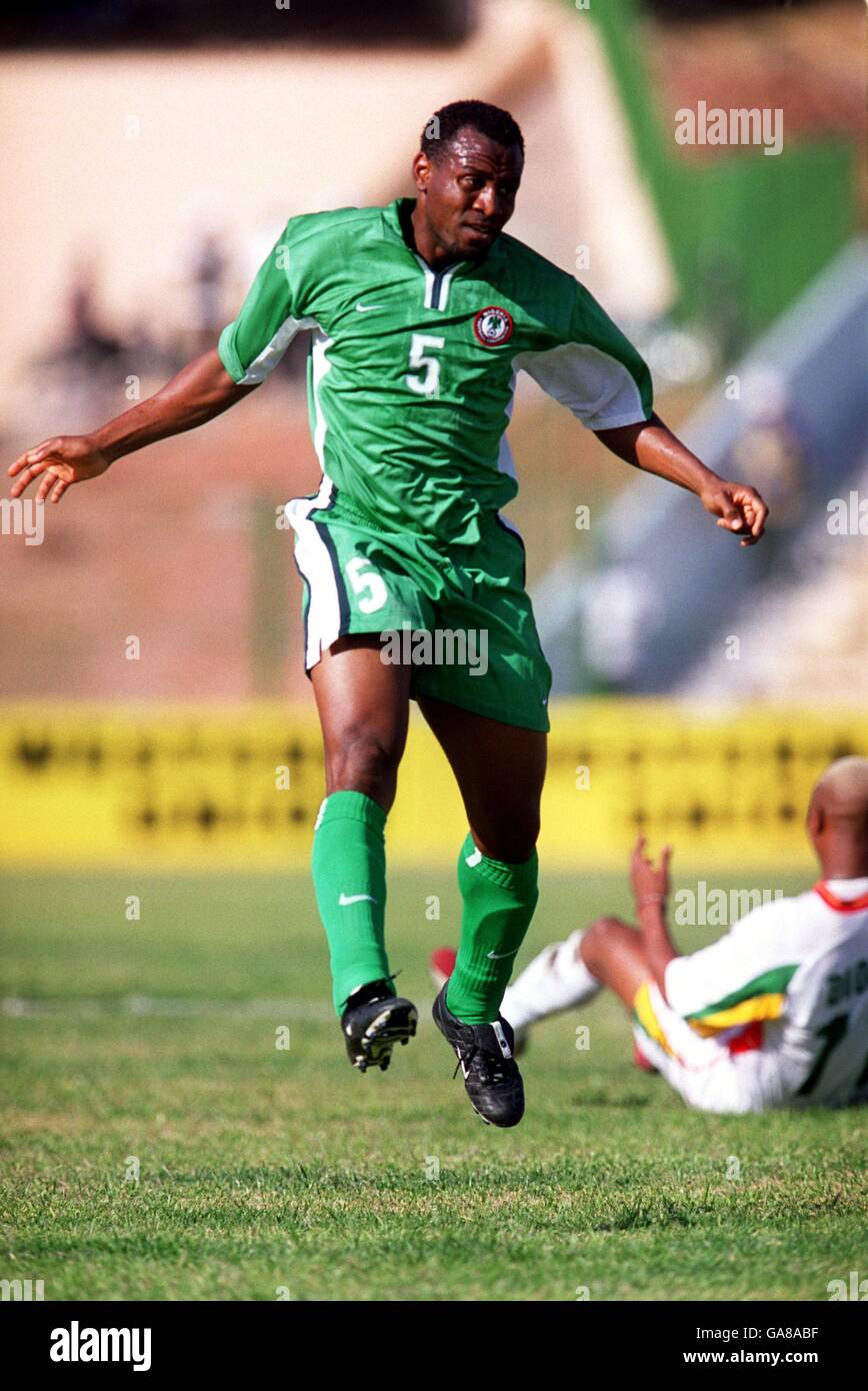 Soccer african nations cup mali 2002 semi final nigeria senegal hi-res ...