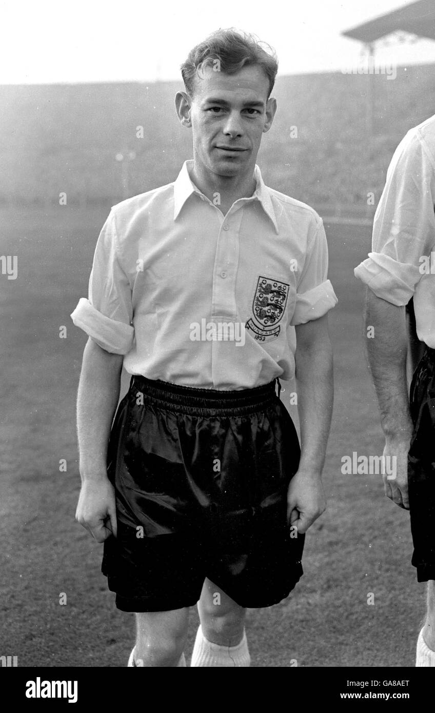 Soccer - Friendly - England v Hungary - Wembley Stadium. Ernie Taylor ...