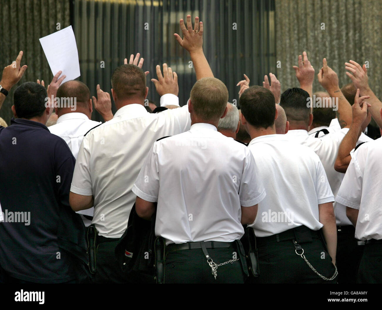 Prison officers meeting hi-res stock photography and images - Alamy