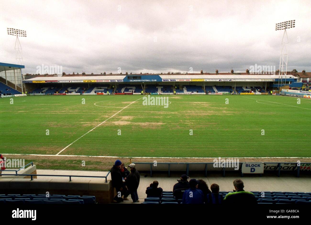 Priestfield stadium home of gillingham hi-res stock photography and ...