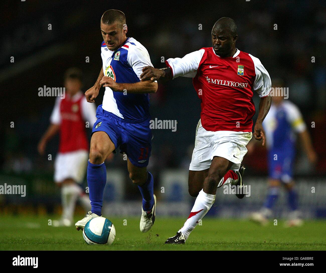 Blackburn rovers r and kuami agboh hi-res stock photography and images ...