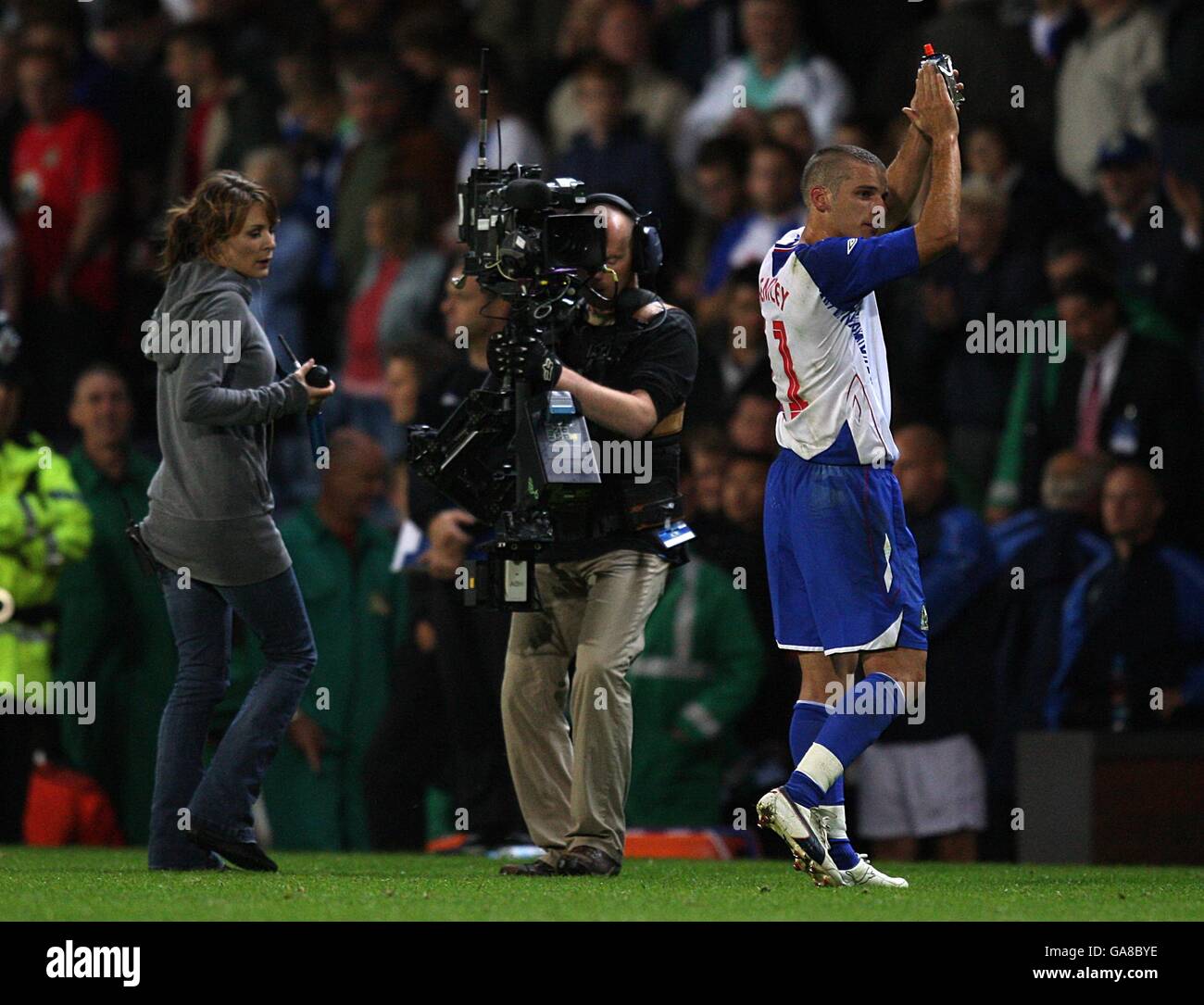 Blackburn rovers football club fans hi-res stock photography and images ...