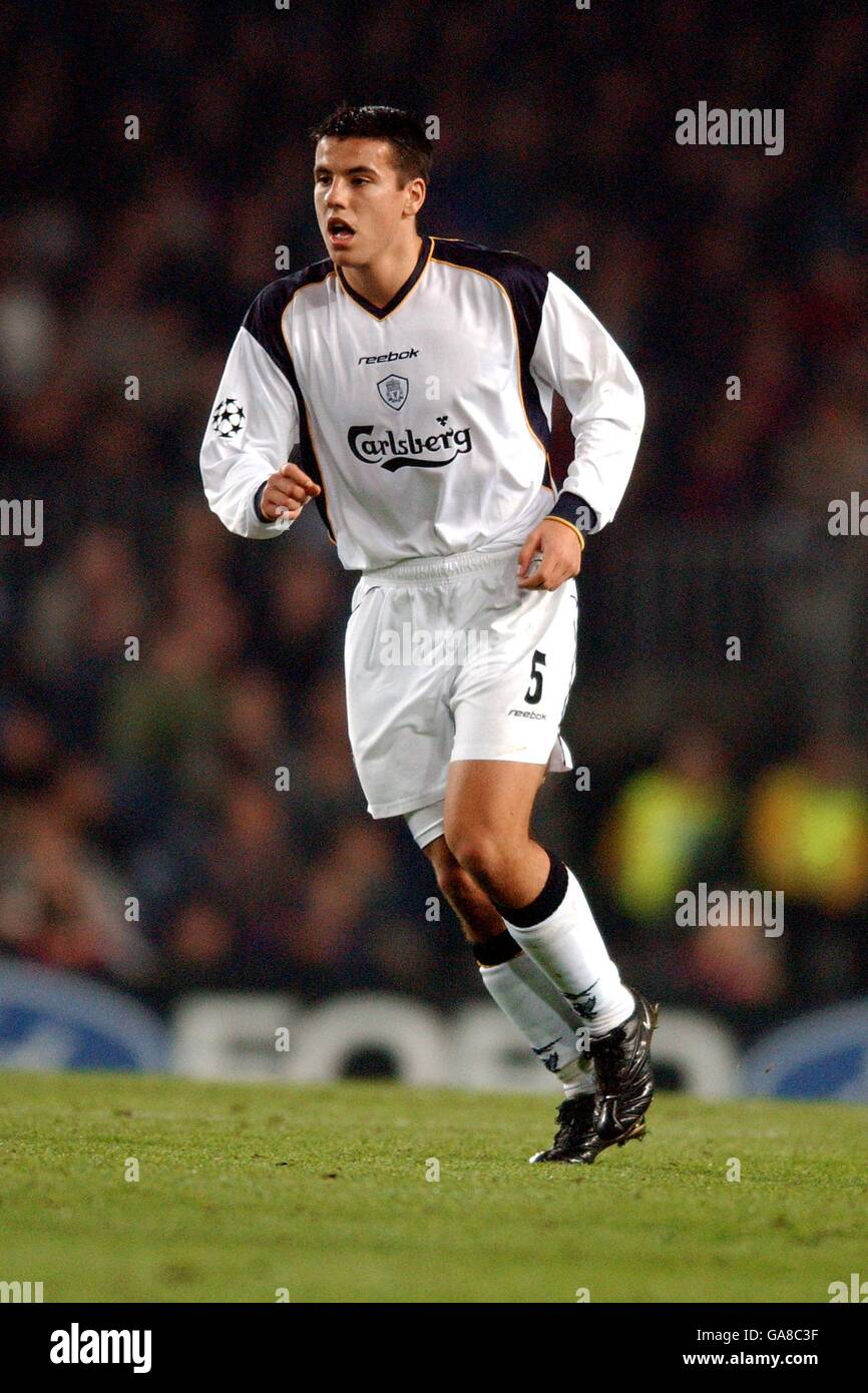 Liverpool milan baros hi-res stock photography and images - Alamy