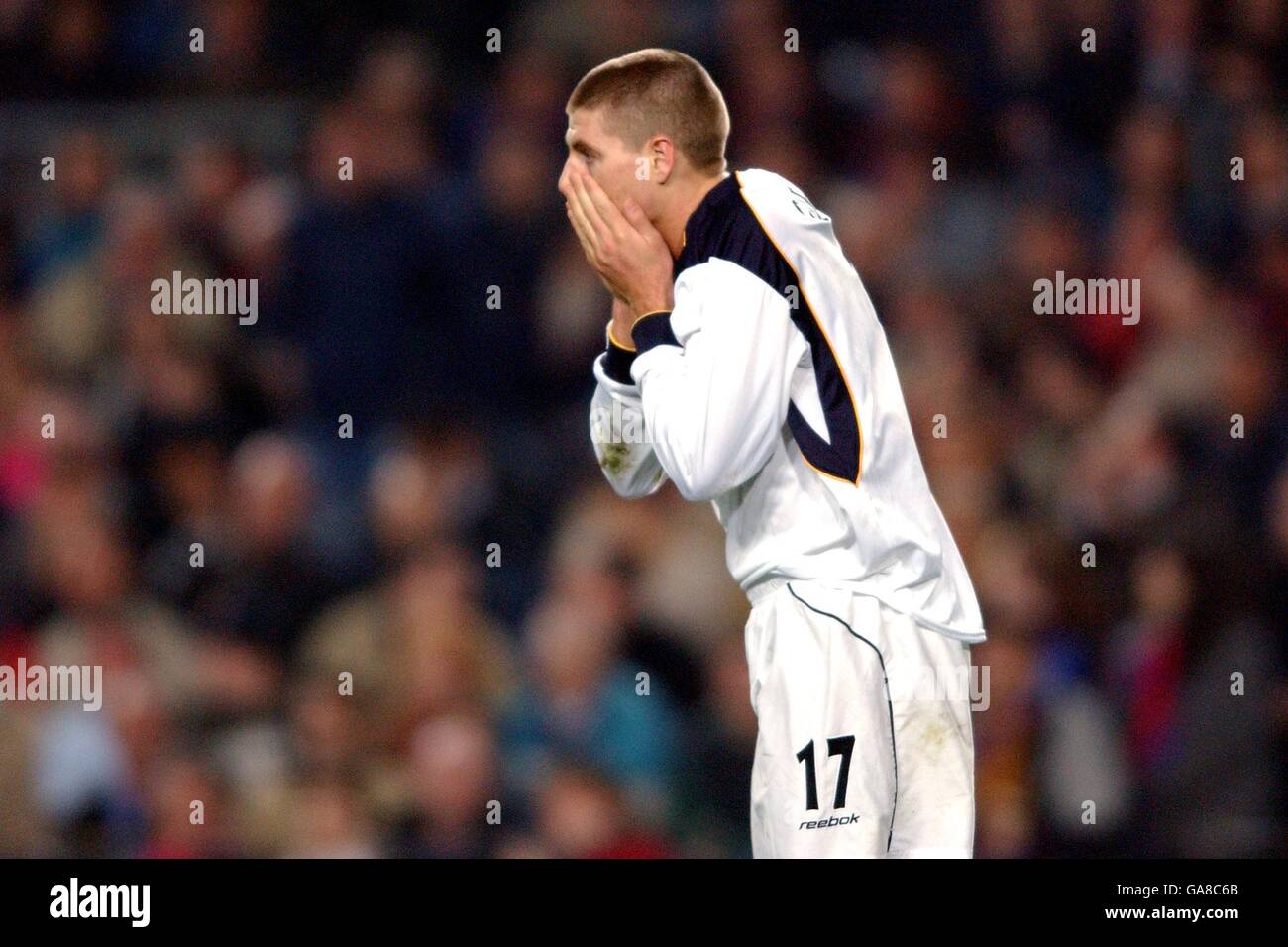 Soccer - UEFA Champions League - Group B - Barcelona v Liverpool Stock ...