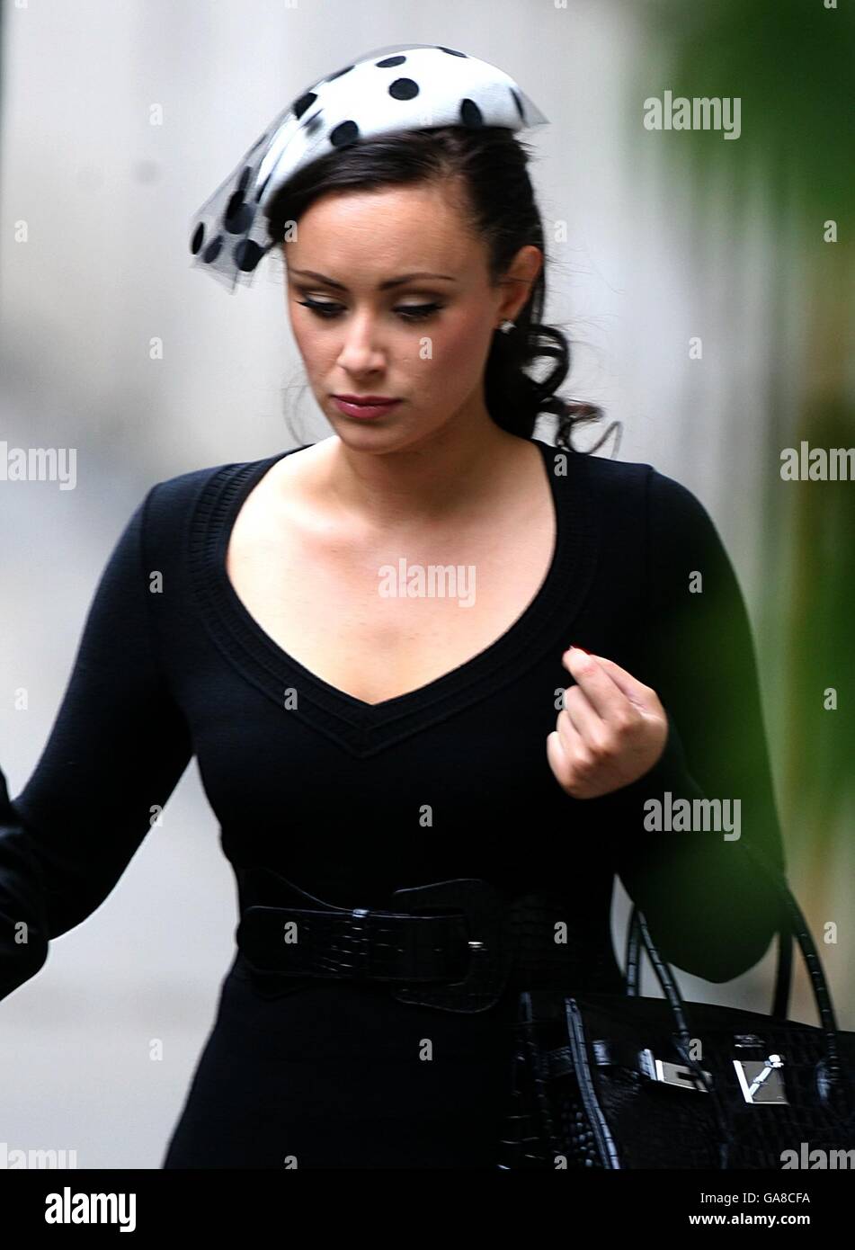 Camilla Al Fayed, sister of Dodi Al Fayed arrives for the Service of ...