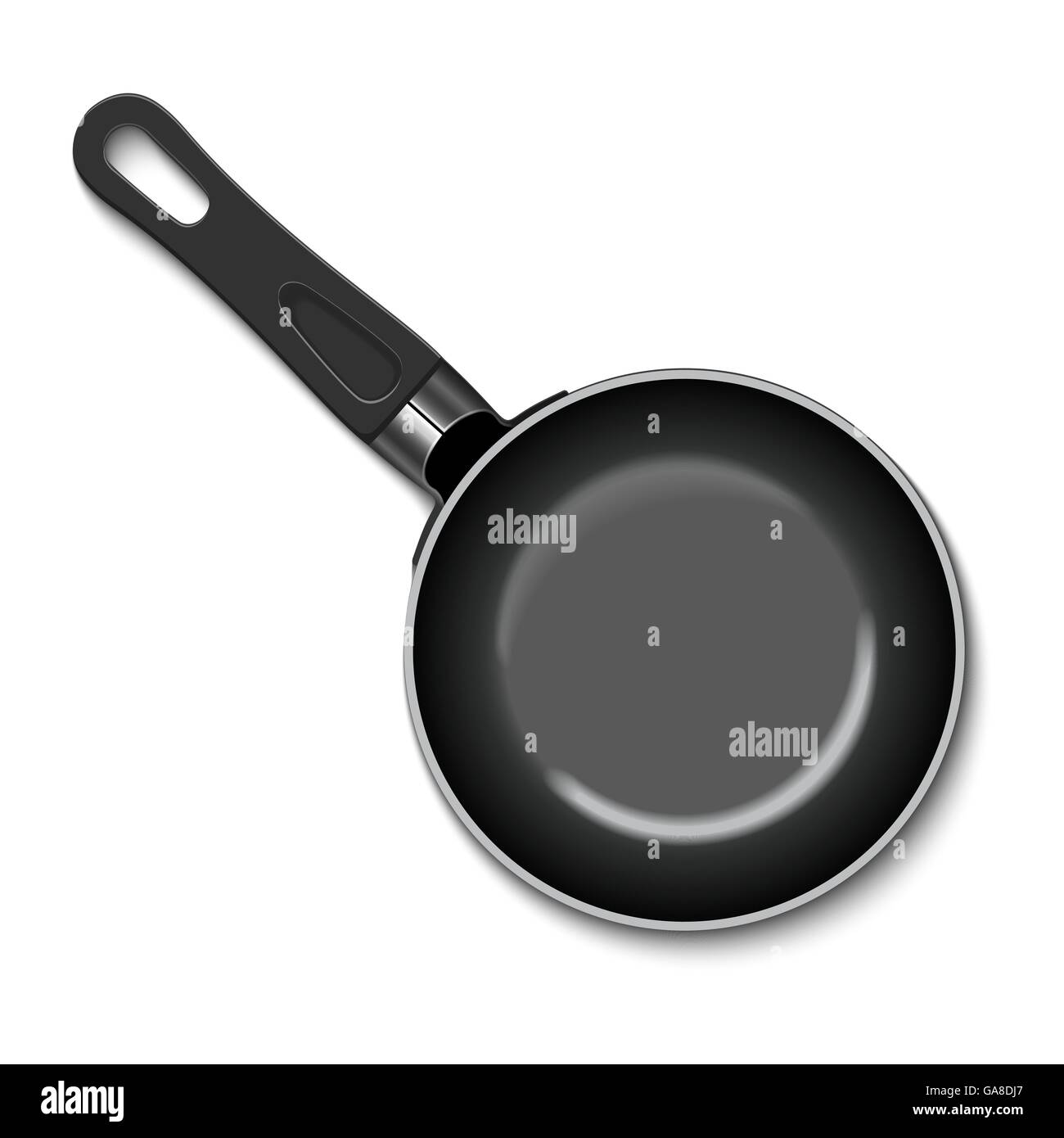 Illustration of a frying pan Stock Vector Image & Art - Alamy